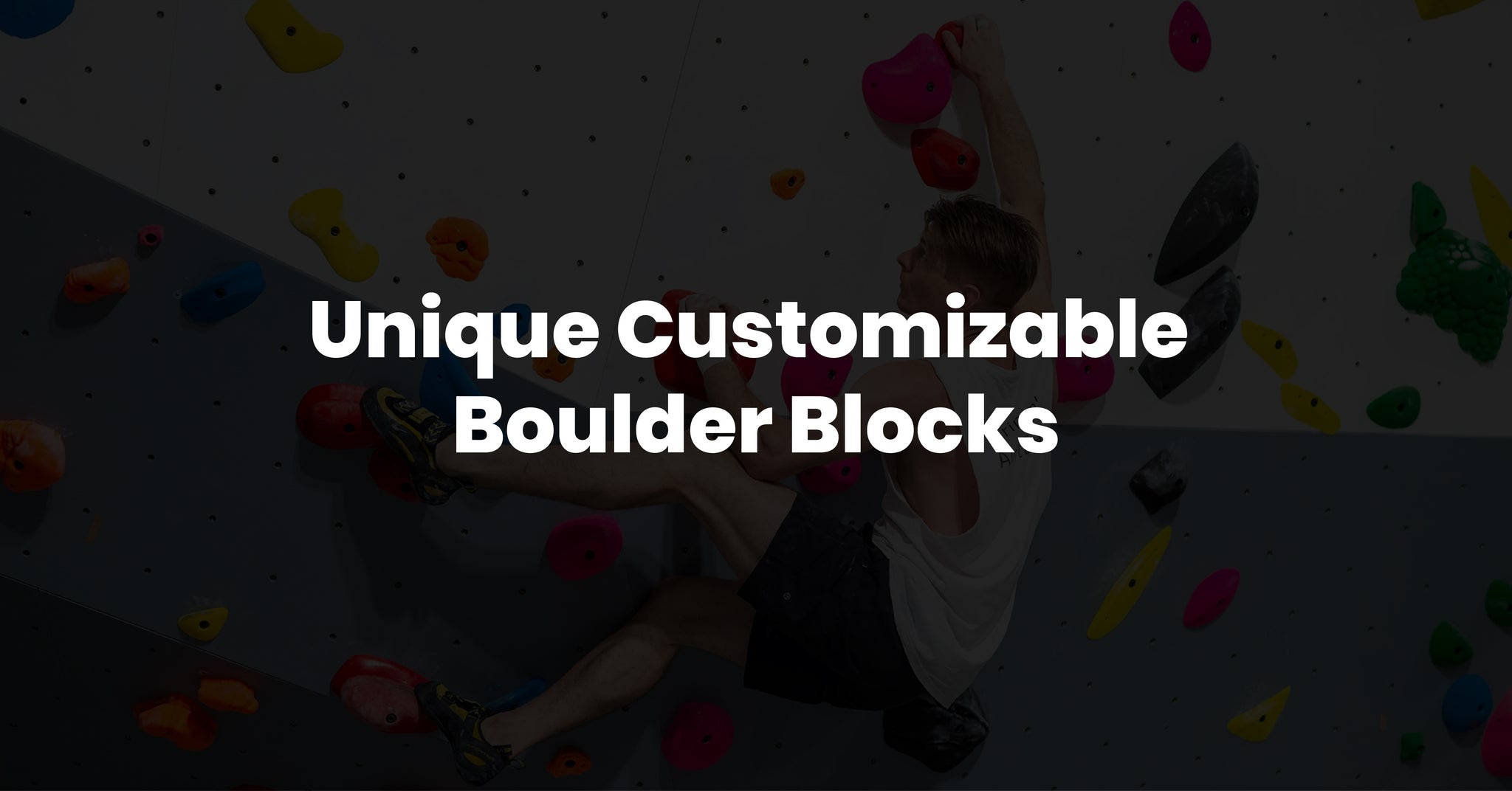 Unique Customizable Boulder Blocks – ClimbersGift